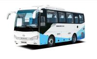China 24-39 Passenger Diesel Coach Bus | 8995mm Length | 199kW Engine | 100km/h Speed | 6-Speed Transmission for sale