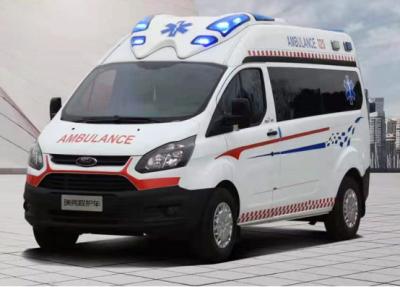 China Ford Medical Ambulance 4×2 Diesel 1997ml Engine 8-Passenger Capacity with Advanced Life Support Systems for sale