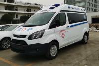 China Ford Medical Ambulance 4×2 Diesel 1997ml Engine 8-Passenger Capacity with Advanced Life Support Systems for sale