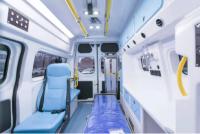 China Ford Medical Ambulance 4×2 Diesel 1997ml Engine 8-Passenger Capacity with Advanced Life Support Systems for sale