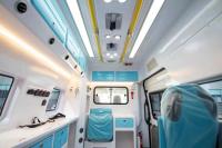 China Ford Medical Ambulance 4×2 Diesel 1997ml Engine 8-Passenger Capacity with Advanced Life Support Systems for sale