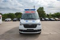 China Ford Transit Medical Emergency Ambulance 4×2 Diesel - 5820mm Length, 103kW Power with Oxygen System & Stretchers for sale