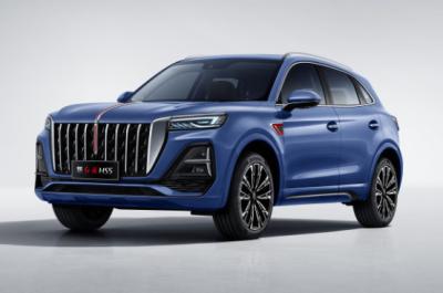 China Blue Hongqi SUV 5-Seater 185kW 4×4 Automatic Transmission with 7.92L/100km Fuel Efficiency for sale