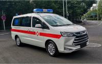 China 5.2m Medical Emergency Ambulance with 106kW Gasoline Engine and 4×2 Rear Drive for Patient Transport for sale