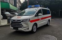 China 5.2m Medical Emergency Ambulance with 106kW Gasoline Engine and 4×2 Rear Drive for Patient Transport for sale
