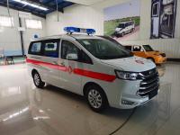 China 5.2m Medical Emergency Ambulance with 106kW Gasoline Engine and 4×2 Rear Drive for Patient Transport for sale
