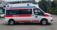 China Ford Transit Custom 9-Seat Medical Emergency Ambulance | 5820mm Length | 103kW Diesel Engine | GB17691-2018 Country VI for sale