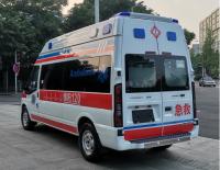China Ford Transit Custom 9-Seat Medical Emergency Ambulance | 5820mm Length | 103kW Diesel Engine | GB17691-2018 Country VI for sale