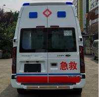 China Ford Transit Custom 9-Seat Medical Emergency Ambulance | 5820mm Length | 103kW Diesel Engine | GB17691-2018 Country VI for sale