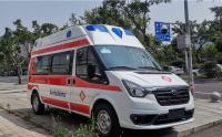 China Ford Transit Medical Ambulance 8/9 Seater Diesel 4x2 - 5820mm Length, 103kW Engine, GB17691-2018 Country VI Emission for sale