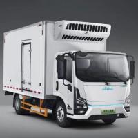 China Jiangling Lexing e-Road Electric Refrigerated Truck - 227hp 110kWh Battery 18m³ Cargo Capacity for sale
