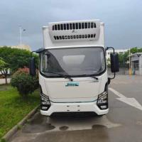 China Jiangling Lexing e-Road Electric Refrigerated Truck - 227hp 110kWh Battery 18m³ Cargo Capacity for sale