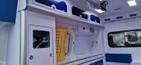 China Ford Transit Custom Ambulance 7-8 Seats Diesel 4×2 with 1998ml Engine and 3300mm Wheelbase for sale