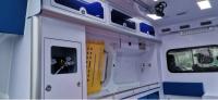 China Ford Transit Medical Ambulance 7/8 Seats 1998ml Diesel Engine 3300mm Wheelbase Emergency Vehicle for sale