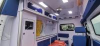 China Ford Transit Medical Ambulance 7/8 Seats 1998ml Diesel Engine 3300mm Wheelbase Emergency Vehicle for sale