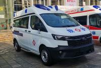 China Ford Transit Medical Ambulance 8-Seater Gasoline 2.0L 3300mm Wheelbase National VI Emission for sale