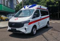 China Ford Transit Medical Emergency Ambulance 162HP 5-Speed Manual 3300mm Wheelbase 8-Seat Capacity for sale