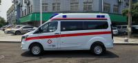 China Ford Transit Medical Emergency Ambulance 162HP 5-Speed Manual 3300mm Wheelbase 8-Seat Capacity for sale