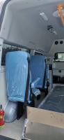 China Ford Transit Medical Emergency Ambulance 162HP 5-Speed Manual 3300mm Wheelbase 8-Seat Capacity for sale