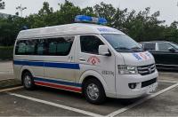 China Futian 7-Seat Medical Ambulance with 118kW Gasoline Engine and 5320mm Body Length for Emergency Services for sale
