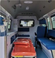 China Futian 7-Seat Medical Ambulance with 118kW Gasoline Engine and 5320mm Body Length for Emergency Services for sale