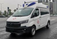 China Ford Transit Medical Ambulance Gasoline 8 Seats 5341mm Length 3300kg GVW National VI Emission Standard for sale