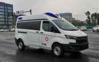 China Ford Transit Medical Ambulance Gasoline 8 Seats 5341mm Length 3300kg GVW National VI Emission Standard for sale