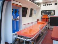 China Mercedes-Benz Weiting Gasoline Ambulance 7-Seat 4×2 Automatic with 2.0L Engine and 2700mm Medical Cabin for sale