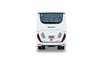 China 30-50 Seater Diesel Coach Bus with 260L Fuel Tank and 10990mm Length for Long-Distance Tourism for sale