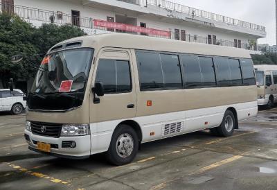 China Toyota Coaster 20-23 Seater Gasoline Tour Bus with 151kW Engine and 7005mm Length for Business Transport for sale