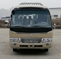 China Brown 23 Seater Electric Bus with 114.52kWh Battery and 100km/h Speed for Passenger Transport for sale