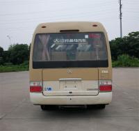 China Brown 23 Seater Electric Bus with 114.52kWh Battery and 100km/h Speed for Passenger Transport for sale