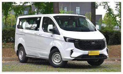 China White Ford Transit 9 Seater Diesel Passenger Van 5431mm Length 3510kg GVW 5-Speed Manual Transmission for sale