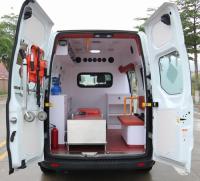 China Ford Transit Medical Emergency Ambulance 5341mm Body with 9-Speed Automatic Transmission and 3510kg Load Capacity for sale