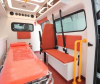 China Ford Transit Medical Emergency Ambulance 5341mm Body with 9-Speed Automatic Transmission and 3510kg Load Capacity for sale
