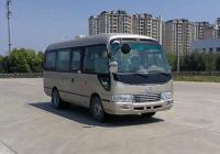 China 19-Seat Diesel Passenger Bus 5990mm Length 95kW Engine 5-Speed Manual Transmission Front Wheel Drive for sale