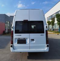 China White 17 Seater Coach Tour Bus with 107kW Diesel Engine and 160km/h Top Speed for Tourist Transportation for sale