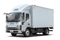 China JAC Plug-In Extended Range Hybrid EV Cargo Truck 4x2 Automatic Transmission with Dual Power System for sale