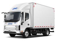China JAC Plug-In Extended Range Hybrid EV Cargo Truck 4x2 Automatic Transmission with Dual Power System for sale