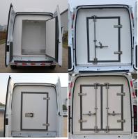 China 100Kw Ford Transit Refrigerated Truck MT82 2.2L Diesel Reefer Van 4963mm Length White for sale