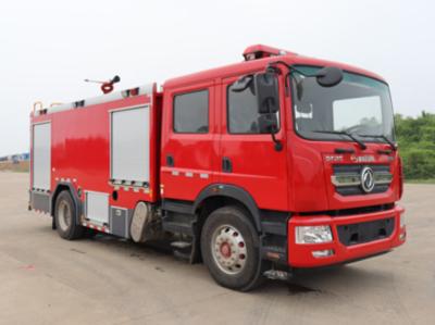 China Dongfeng Water Tank Fire Truck RWD 2WD 8000kg Capacity 169kW Diesel Engine National VI for sale