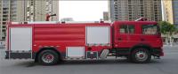China Dongfeng Water Tank Fire Truck RWD 2WD 8000kg Capacity 169kW Diesel Engine National VI for sale