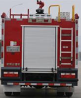 China Dongfeng 6.2m Water Tank Fire Truck 140hp Diesel Engine 2350kg Capacity National VI Emission for sale