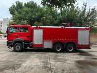 China SINOTRUK 10m Foam Fire Truck with 28,400kg Total Mass and 444kW Engine for Industrial Firefighting for sale