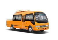 China Jiangling Jingma 10-19 Passenger Cargo Transport Vehicle | 4×2 Diesel Engine | 7725mm Length for sale