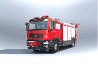 China SINOTRUK Emergency Rescue Fire Truck 13000kg Capacity 257KW Diesel Engine 4×2 Manual Transmission for sale