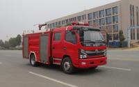 China Dongfeng 5000 Liter Water Tank Fire Truck with 125kW Diesel Engine and 30L/s Pump Flow for sale