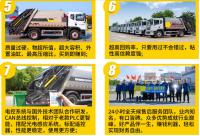 China Dongfeng 13-Square Compressed Garbage Dump Truck - 13m³ Capacity, 16200kg GVW, Diesel 4×2 Manual Transmission for sale