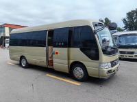 China Toyota Coaster 17-Seater Tourist Business Coach 7005mm Length 151kW Gasoline Engine 5-Speed Manual for sale
