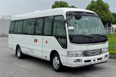 China Toyota Coaster 11-Seater Business Bus with 3956ml V6 Engine and 5-Speed Manual Transmission for sale